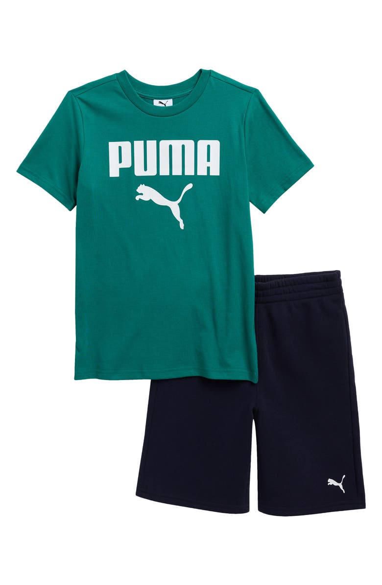 PUMA Kids' Logo Graphic T-Shirt & Shorts | Nordstromrack