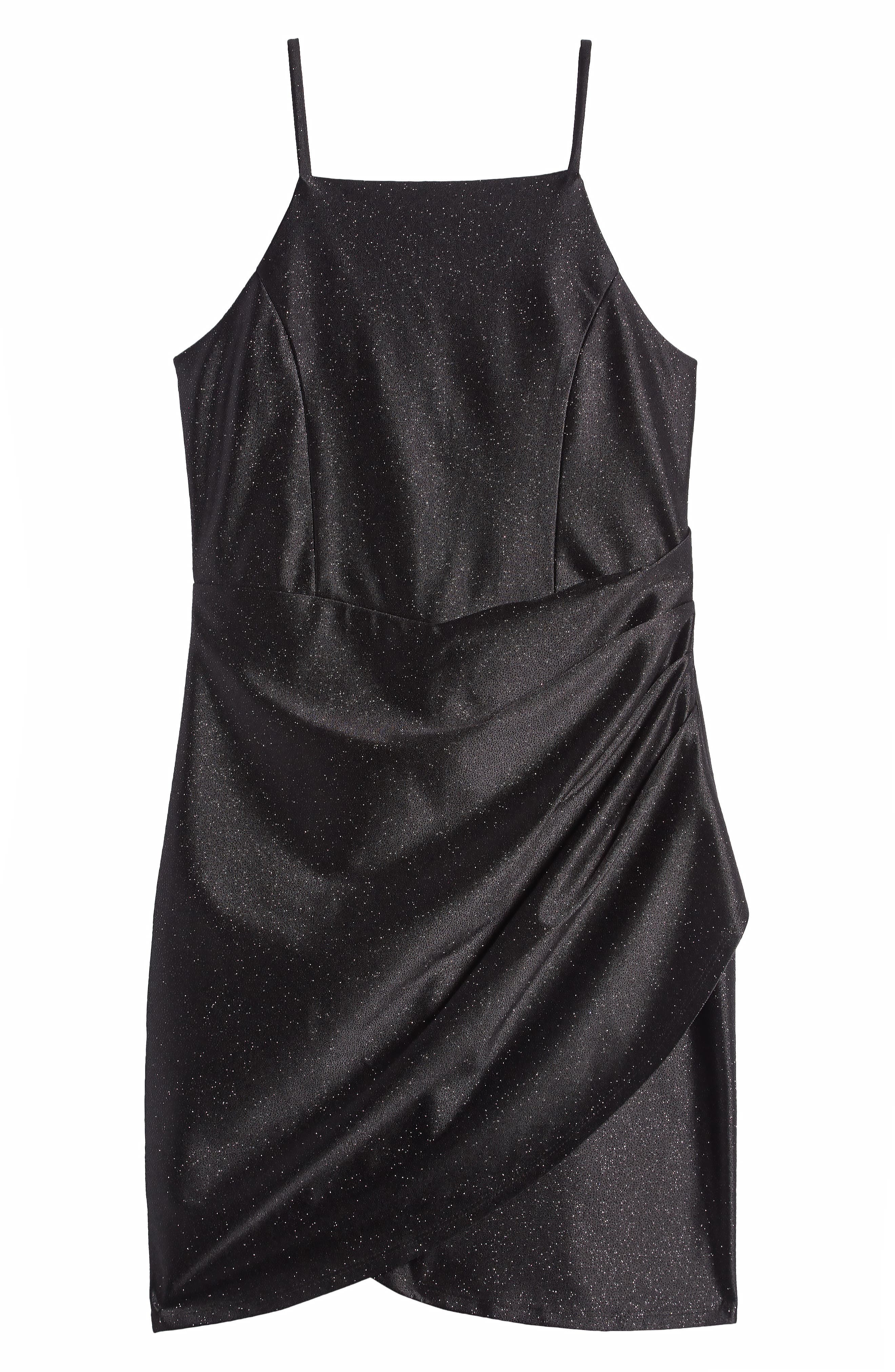 LOVE, NICKIE LEW Kids' Metallic Strappy Dress | Nordstromrack