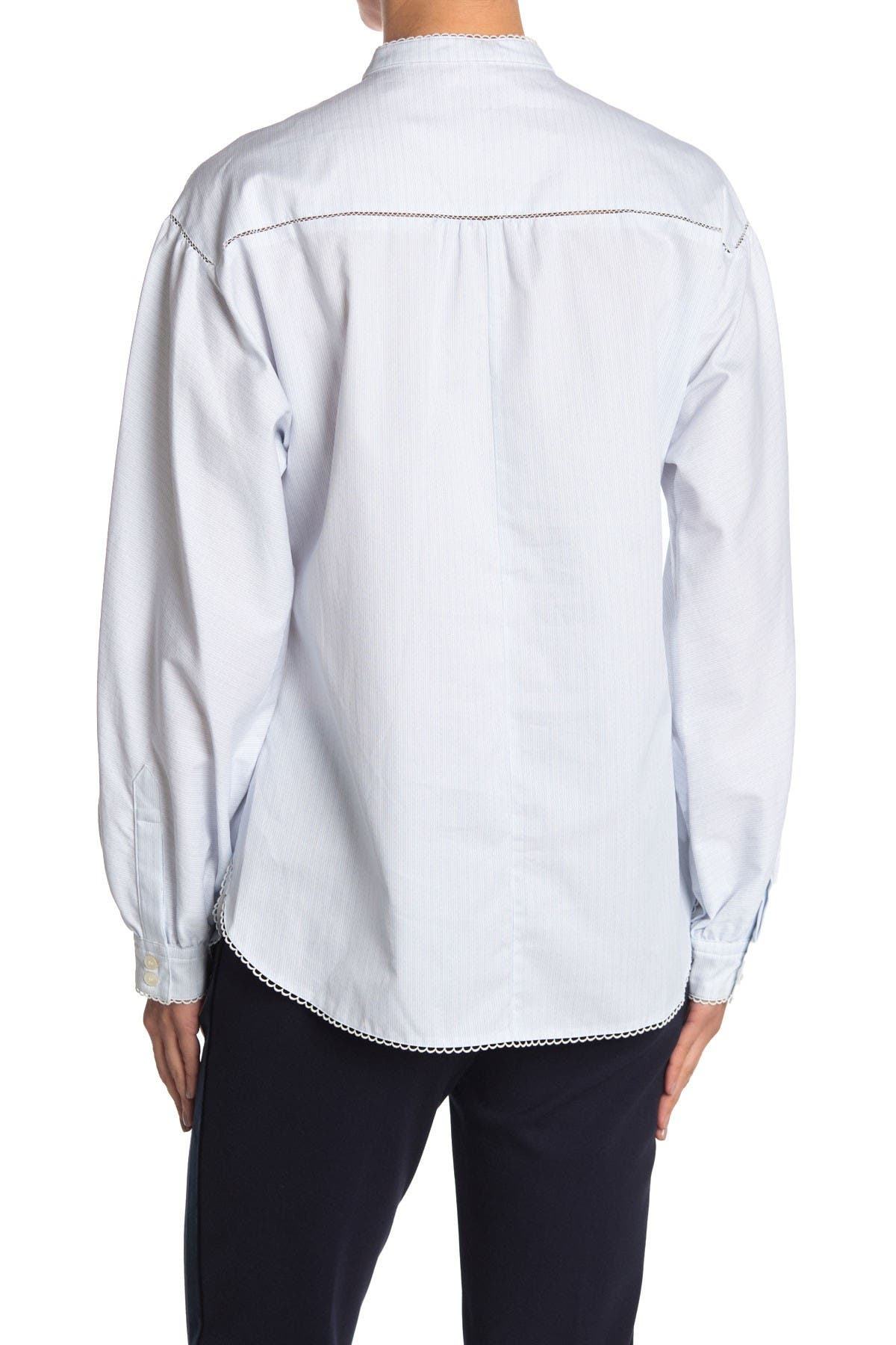 Burberry Yoke Front Blouse | Nordstromrack