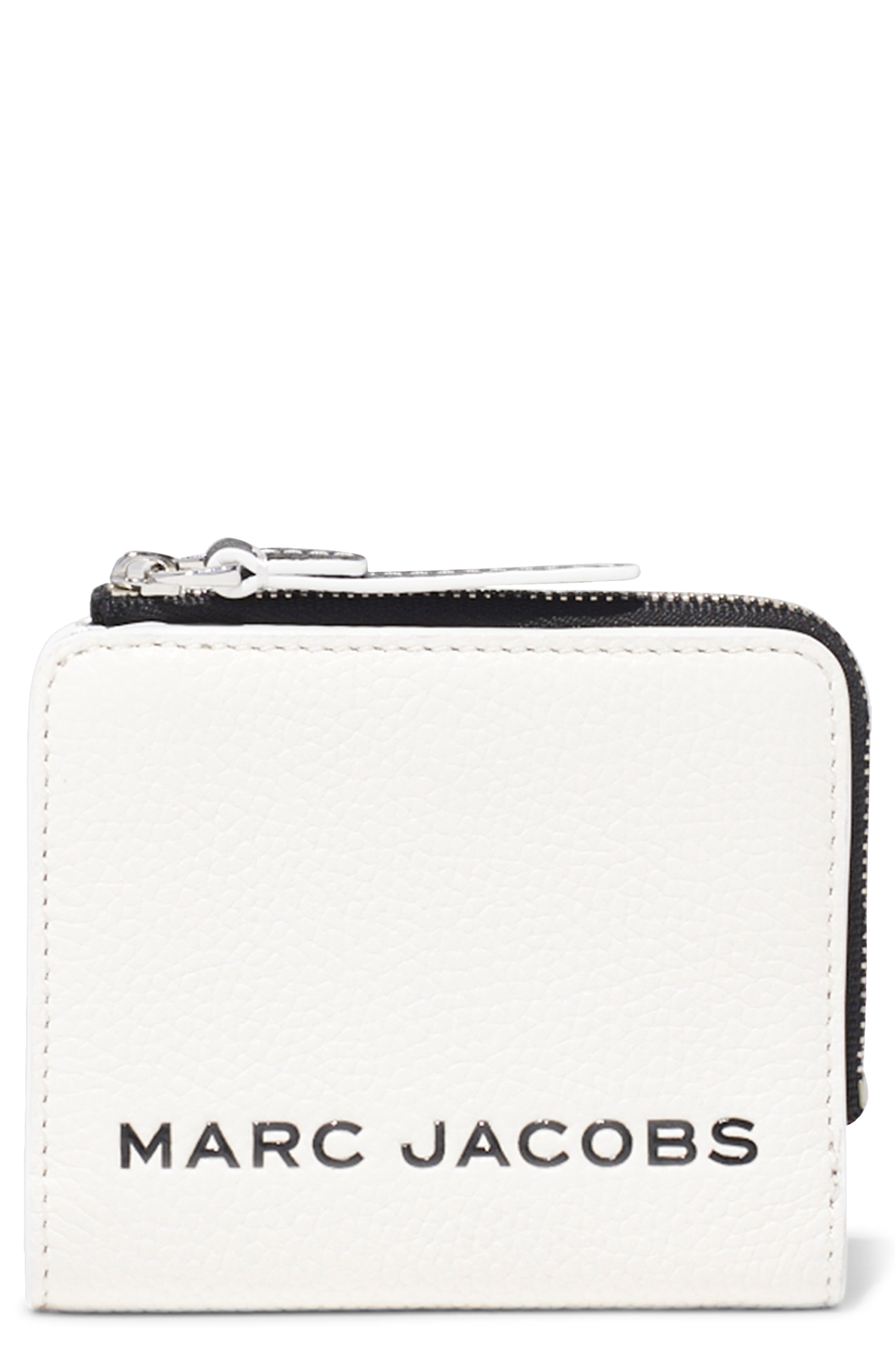 Marc Jacobs The Marc Jacobs Mini Compact Leather Wallet | Nordstromrack