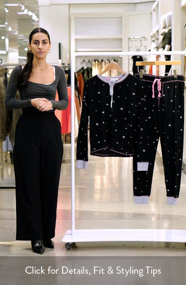 PJ Salvage Ski Jammie Classics Pajamas | Nordstrom