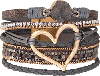 SAACHI Multi Strand Wrap Bracelet | Nordstromrack