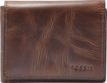 Fossil 'Derrick' Leather Flip Trifold Wallet | Nordstrom
