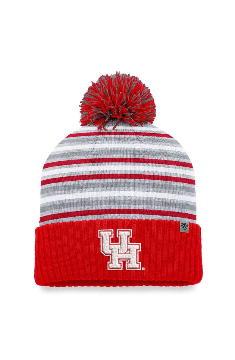 TOP OF THE WORLD Men's Top of the World Red Houston Cougars Dash Cuffed ...