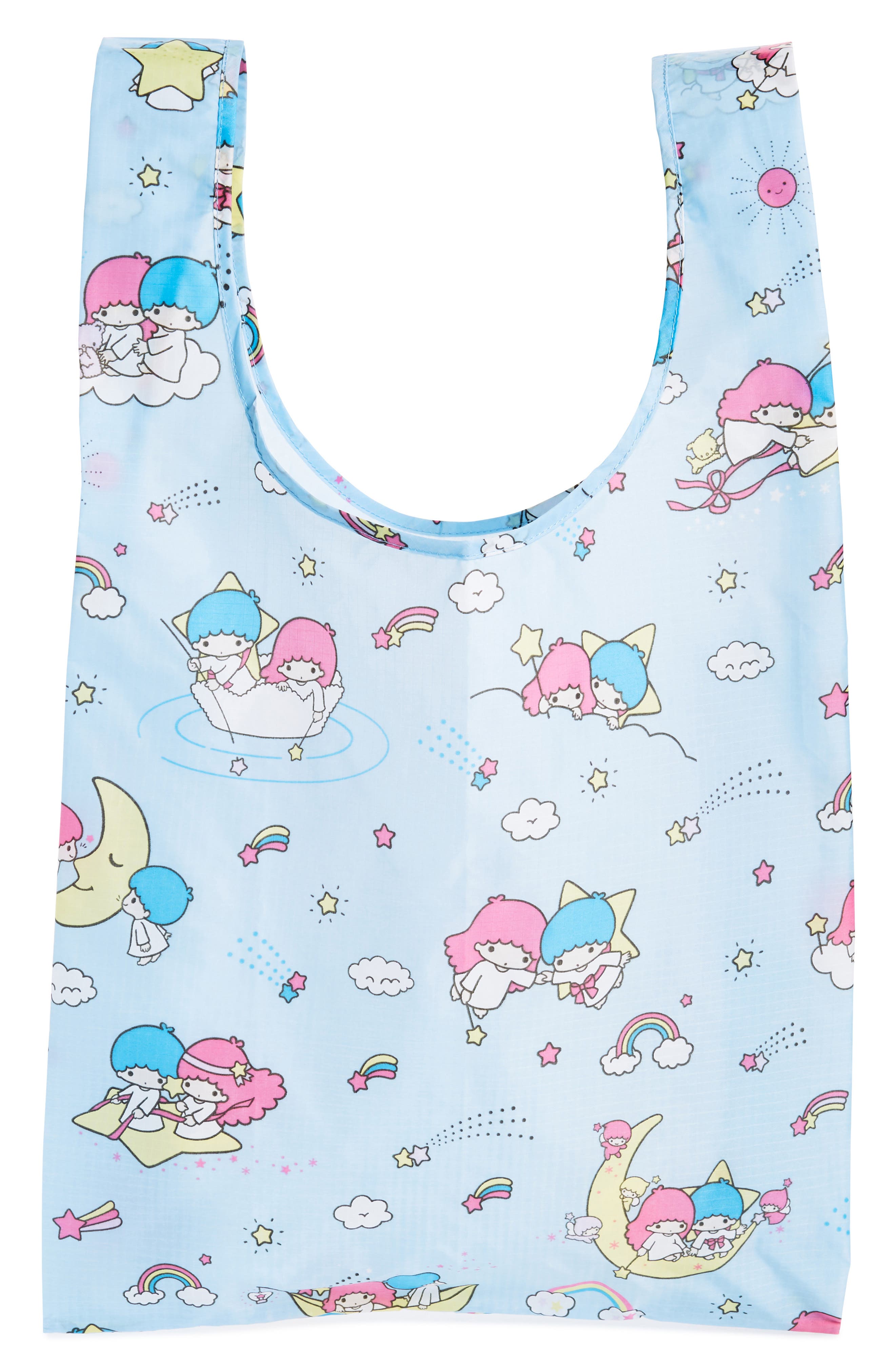 Baggu x Sanrio LittleTwinStars Standard Recycled Polyester Ripstop Tote ...