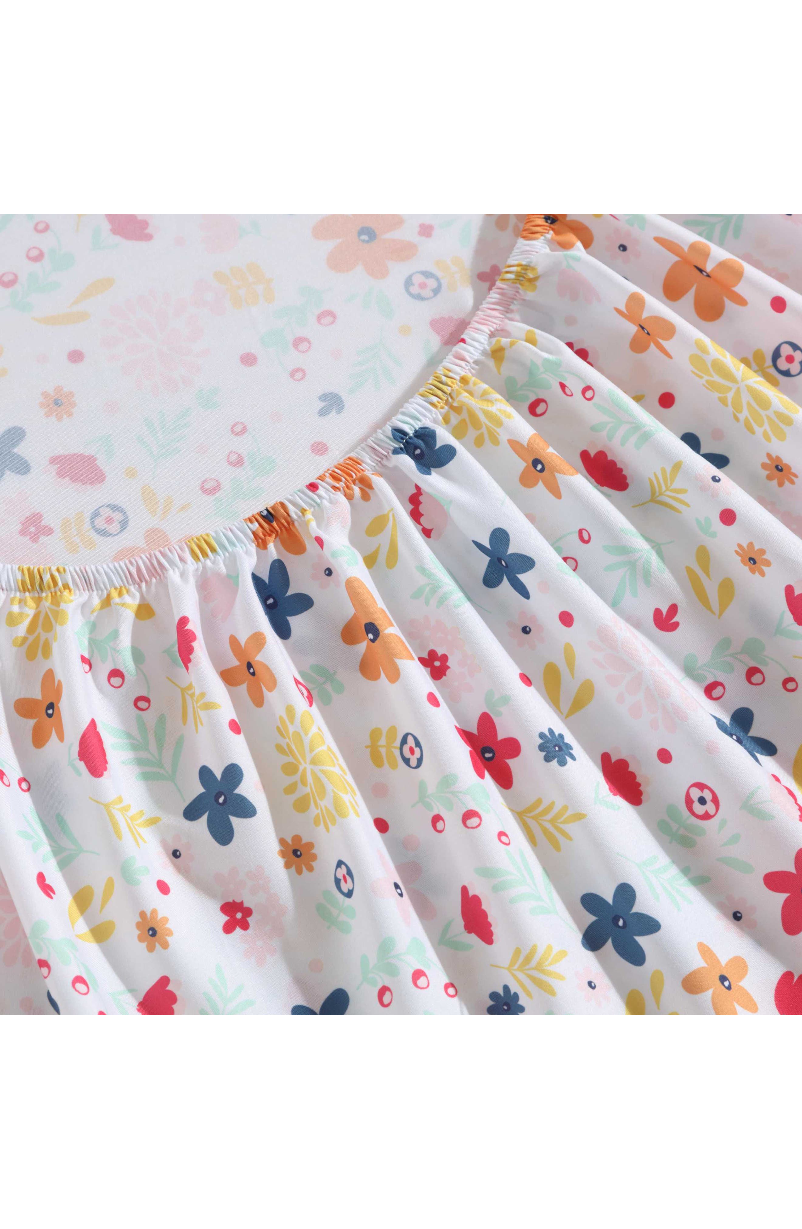 Colorful Floral Microfiber Sheet Set | Nordstromrack