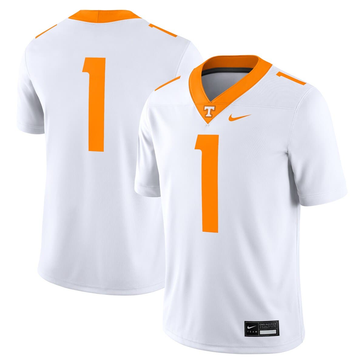 Nike Men's Nike #1 White Tennessee Volunteers Game Jersey | Nordstrom