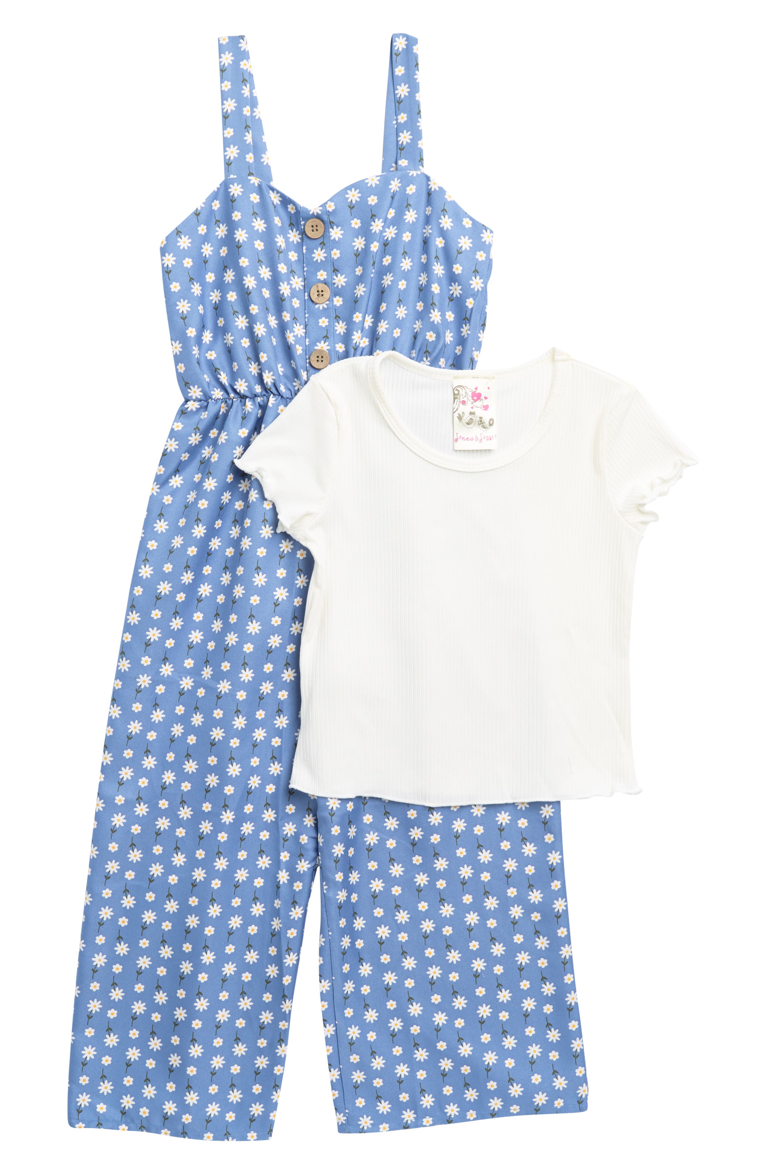 Lily Bleu Kids' T-Shirt & Jumpsuit Set | Nordstromrack