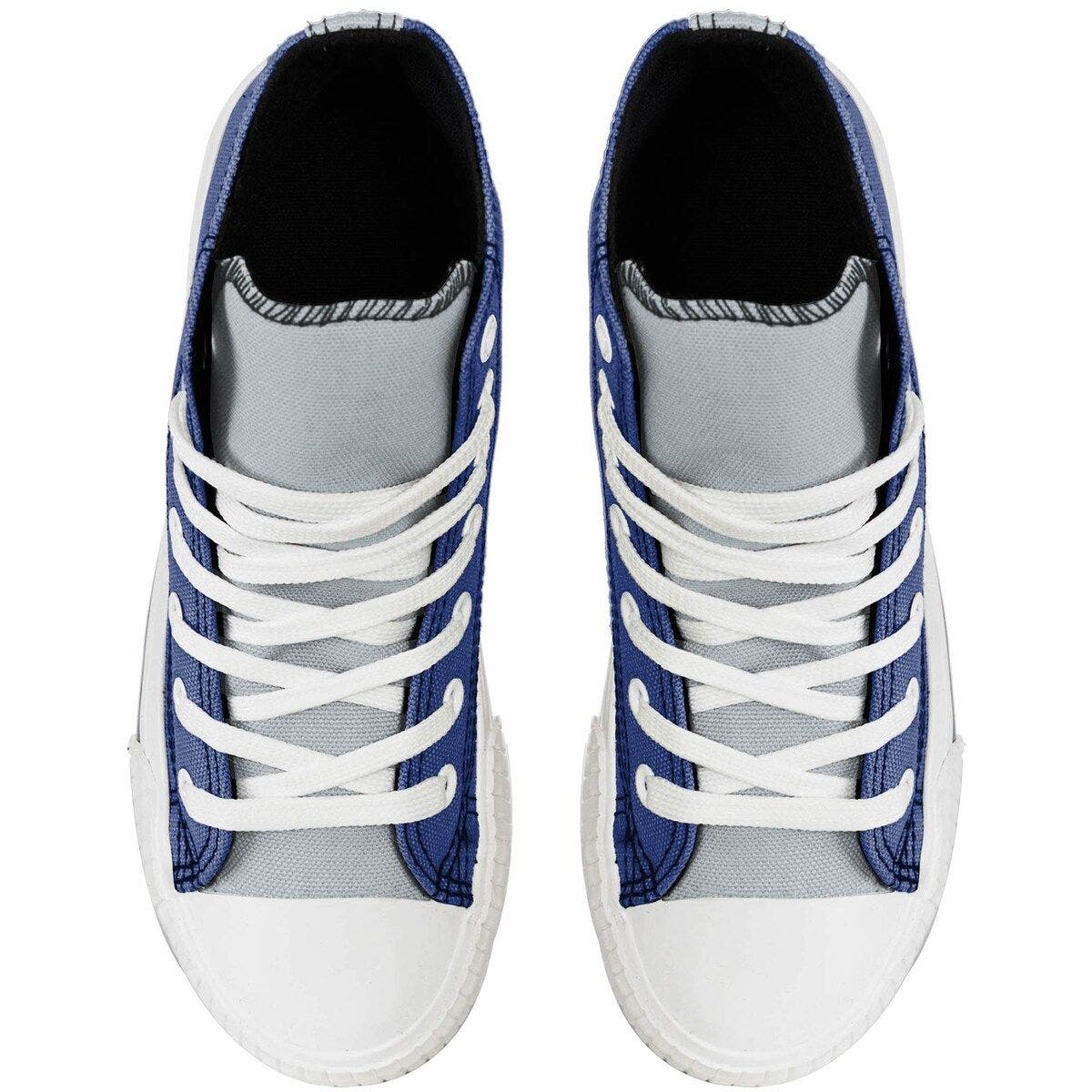 FOCO Youth FOCO Los Angeles Dodgers High Top Canvas Shoes | Nordstrom