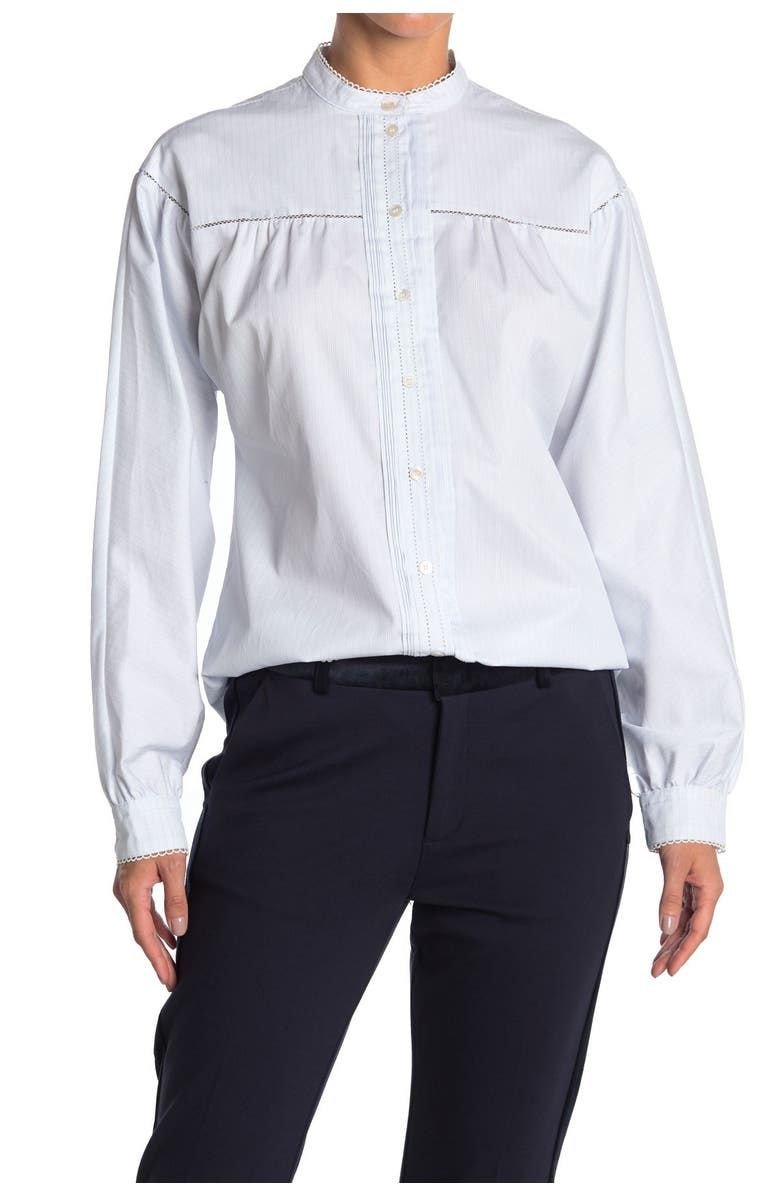 Burberry Yoke Front Blouse | Nordstromrack