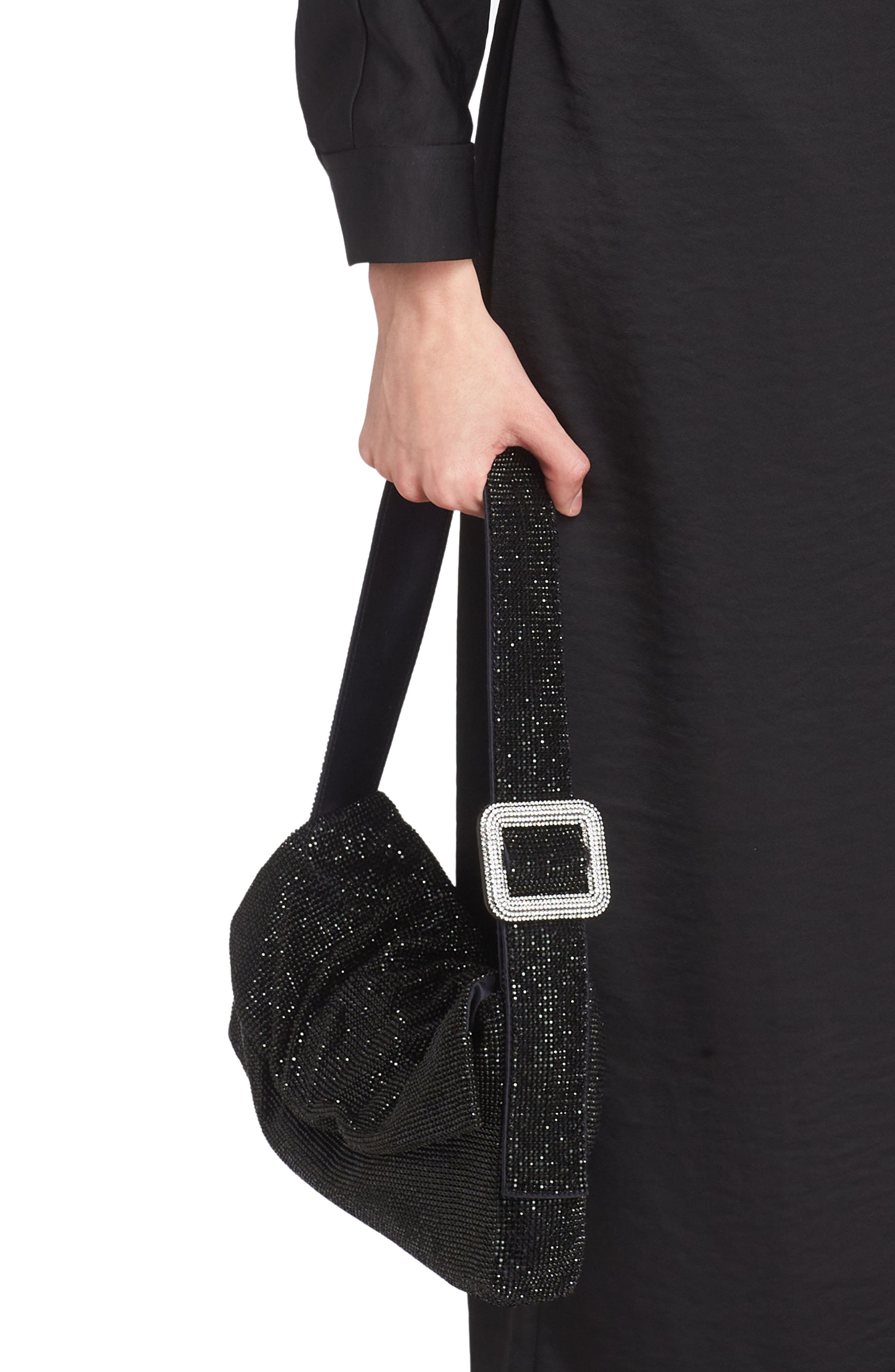 Benedetta Bruzziches Vitty La Grande Crystal Mesh Shoulder Bag | Nordstrom
