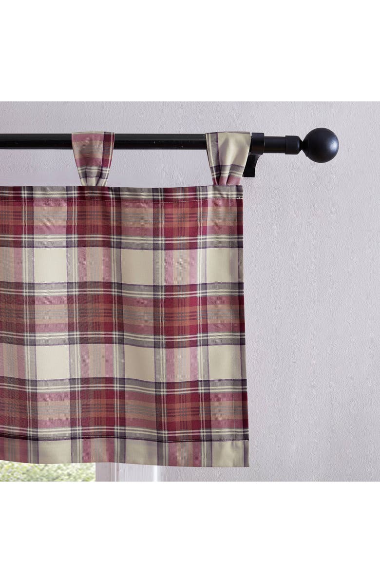 Eddie Bauer Edgewood Plaid Tab Top Valance Curtain | Nordstromrack