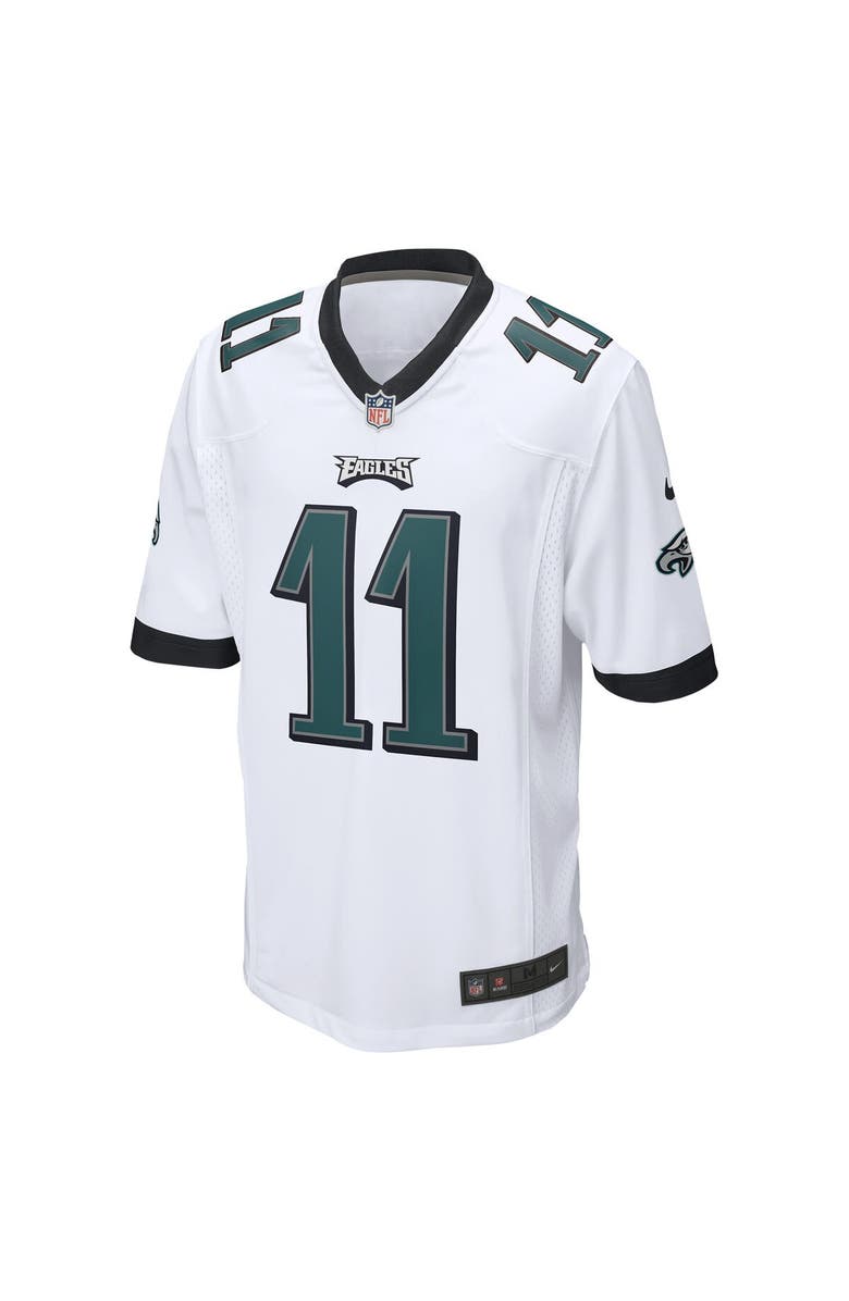 Nike Men's Nike A.J. Brown White Philadelphia Eagles Game Jersey ...
