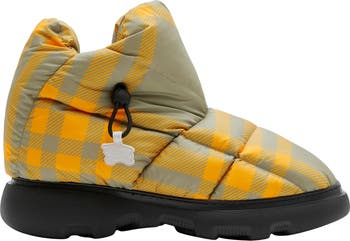 Burberry Chucky Check Puffer Boot (Men) | Nordstrom