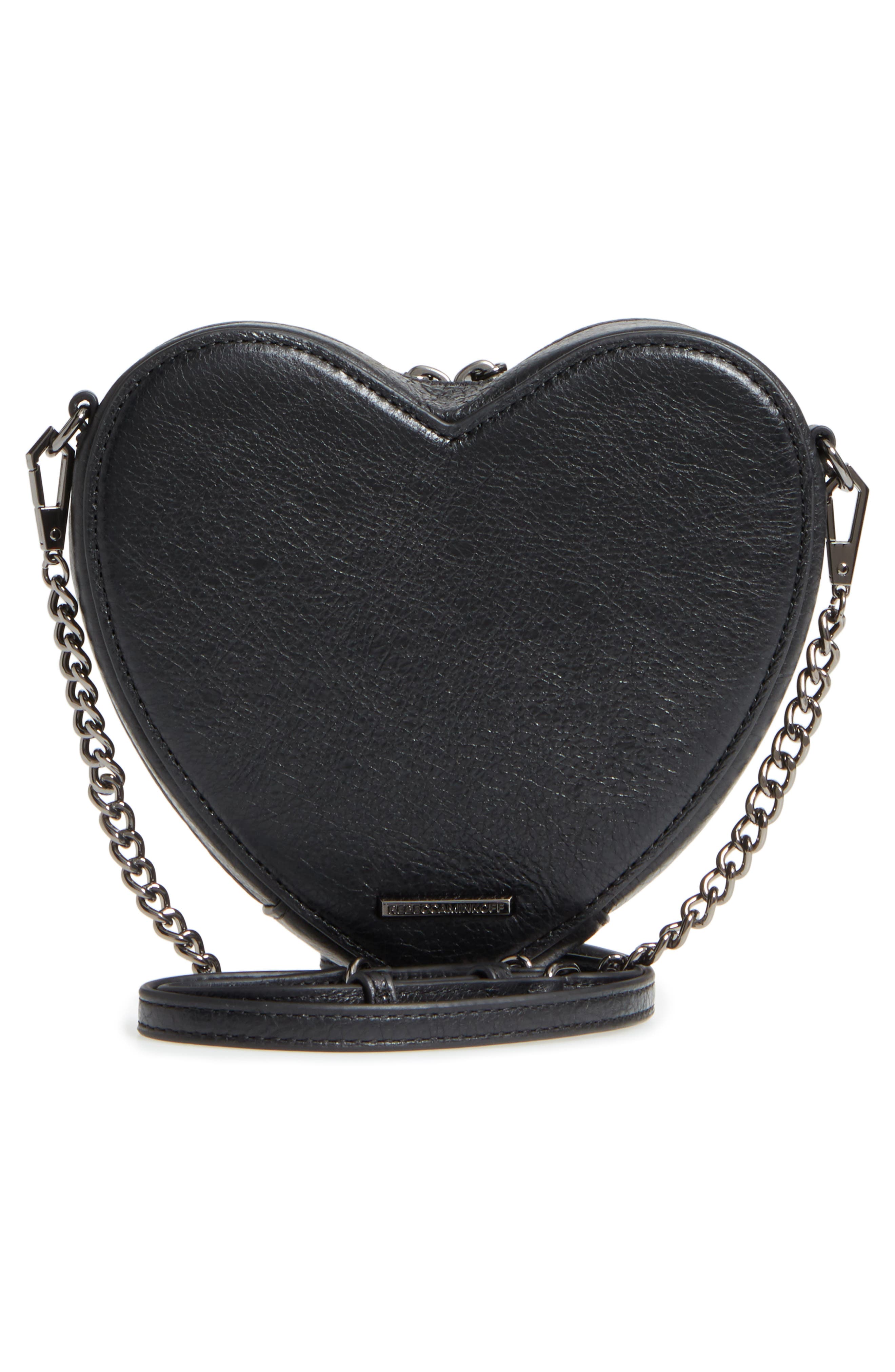Rebecca Minkoff Jamie Heart Leather Crossbody Bag | Nordstrom