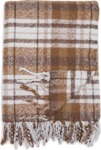 ENVOGUE Harrier Plaid Throw Blanket | Nordstromrack