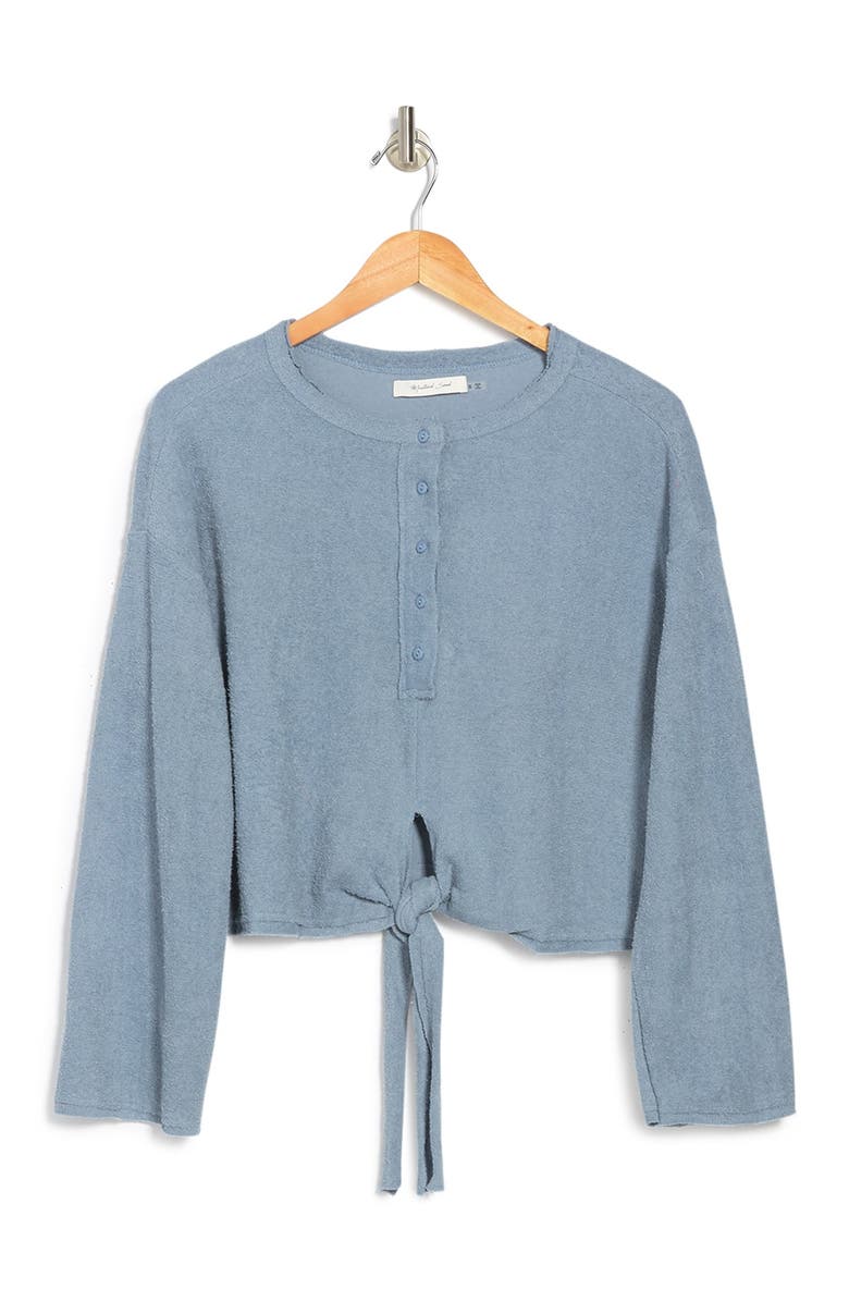 MUSTARD SEED Textured Front Knot Top | Nordstromrack