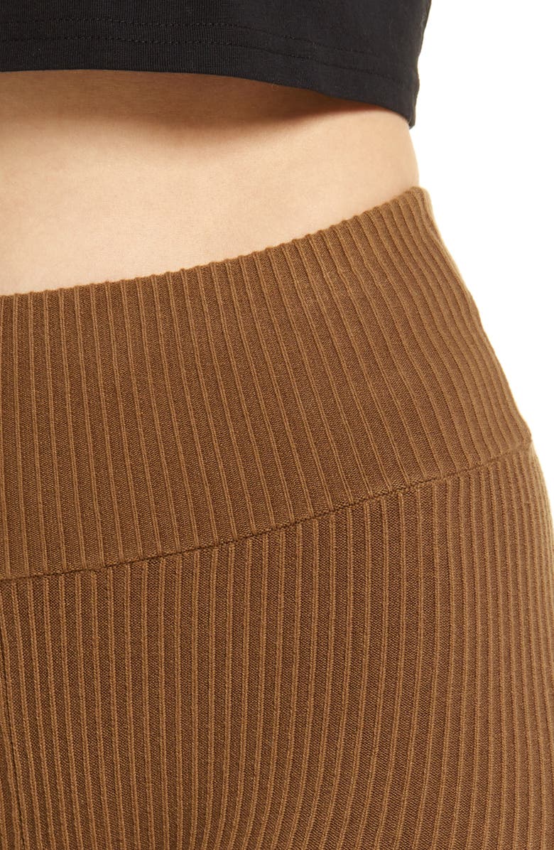 Good American Sweater Knit Bike Shorts | Nordstromrack