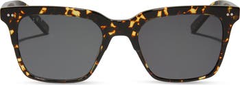 DIFF Billie 52mm Polarized Rectangular Sunglasses | Nordstromrack