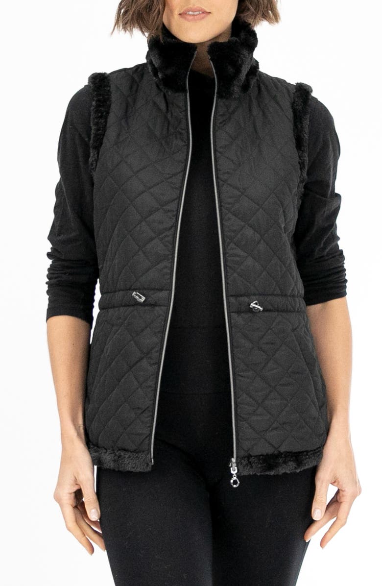 TEEZHER Reversible Faux Fur Vest | Nordstromrack