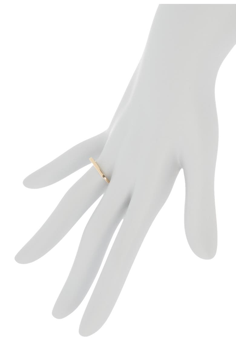KARAT RUSH 14K Yellow Gold Sideways Bar Ring | Nordstromrack