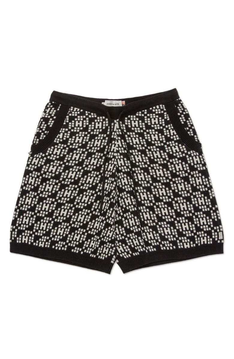 HONOR THE GIFT Logo Pattern Knit Shorts | Nordstromrack