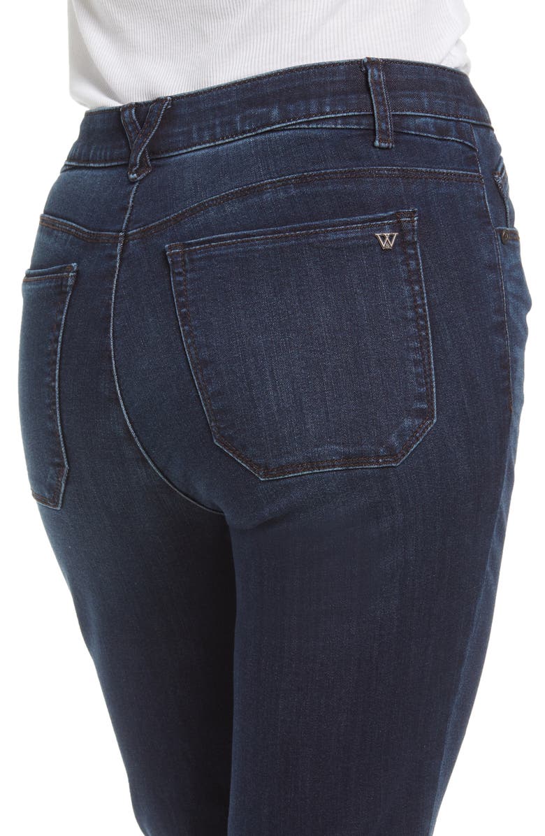 Wit & Wisdom 'Ab'Solution Raw Hem Slim Straight Jeans | Nordstromrack