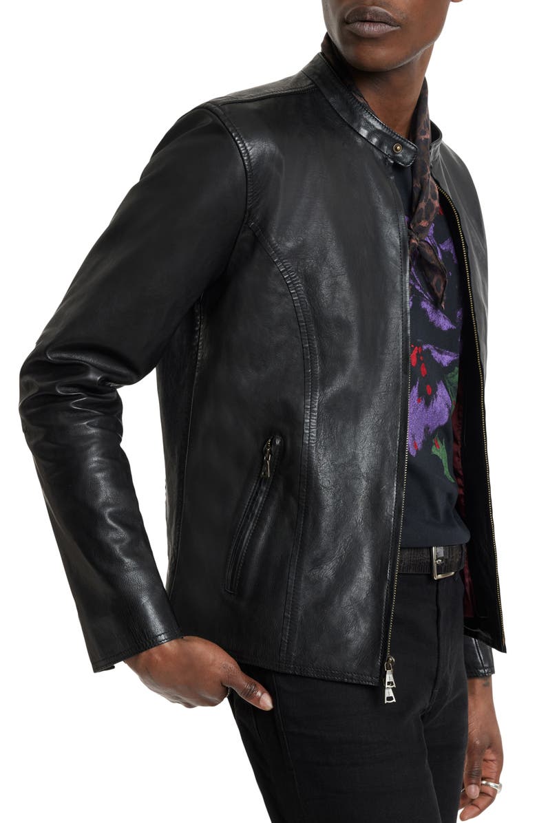 John Varvatos Baxter Leather Jacket | Nordstromrack