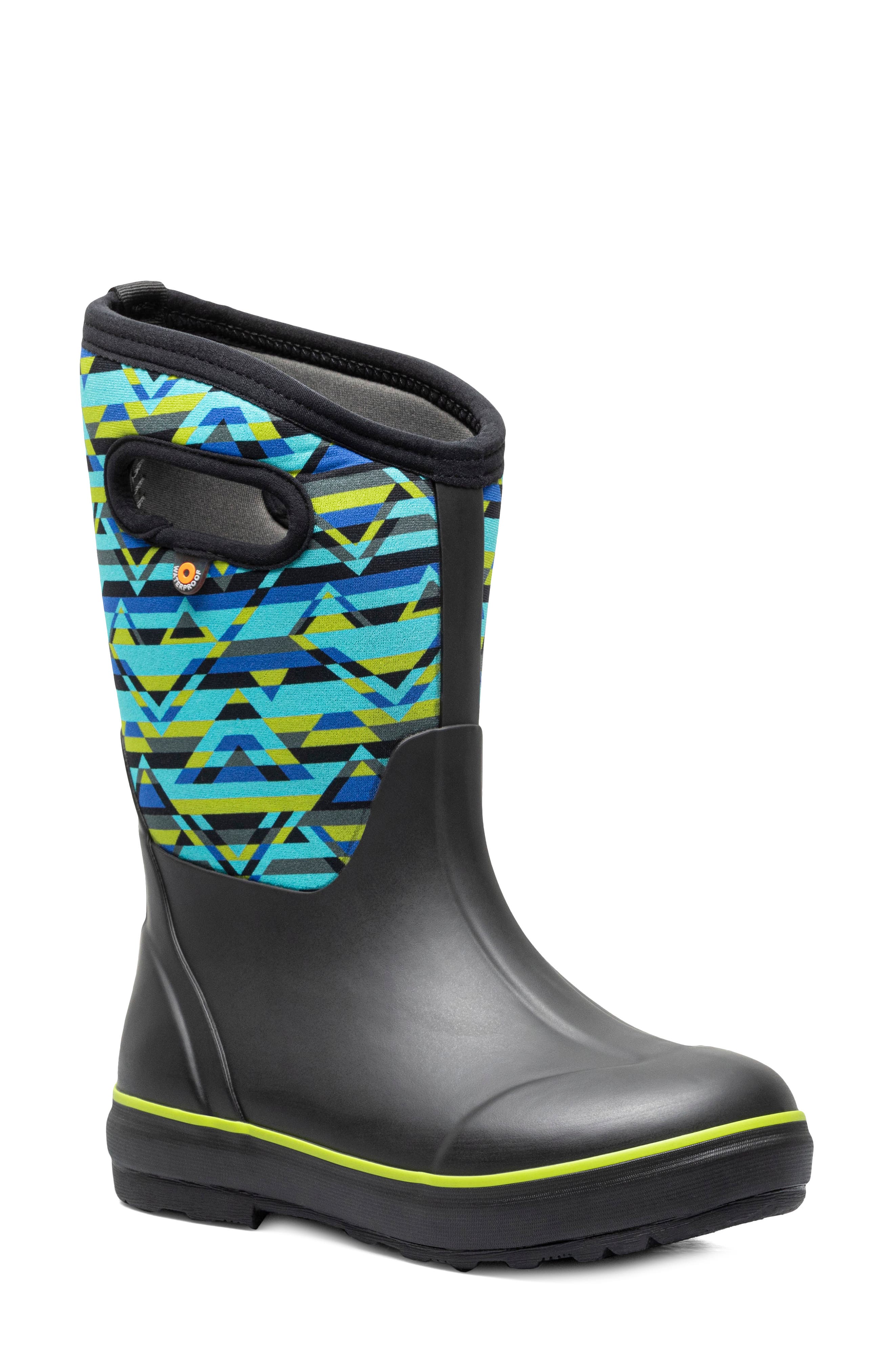 Bogs Kids' Classic Mountain Geo Waterproof Insulated Boot | Nordstromrack