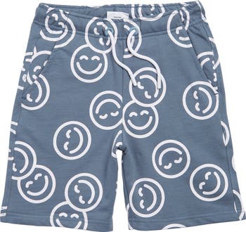 Sovereign Code Kids' Smiley Face Cotton Shorts | Nordstromrack