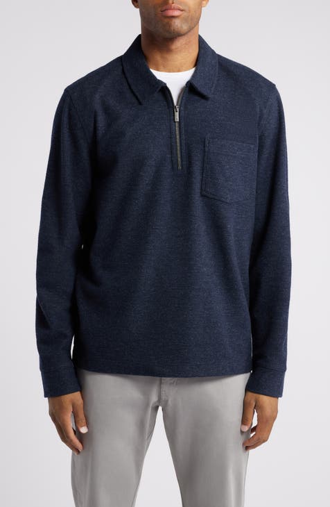 Men's Blue Quarter Zip Sweaters | Nordstrom