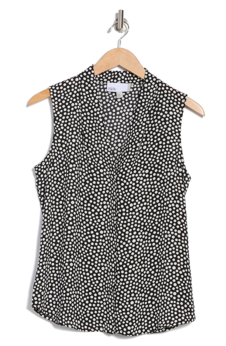 NORDSTROM RACK V-Neck Sleeveless Woven Shell Top | Nordstromrack