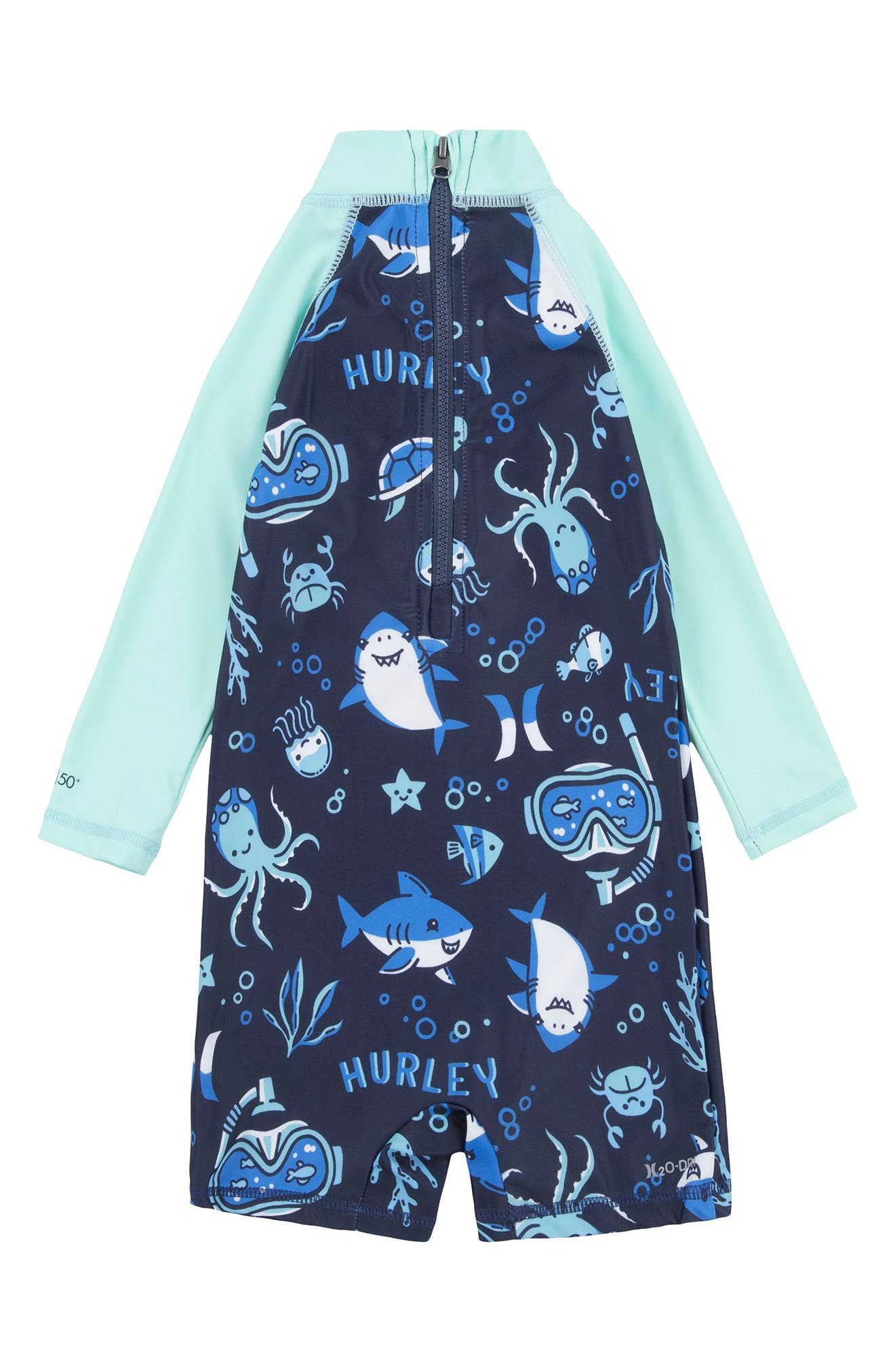 Hurley Sun Protection One-Piece Rashguard | Nordstromrack