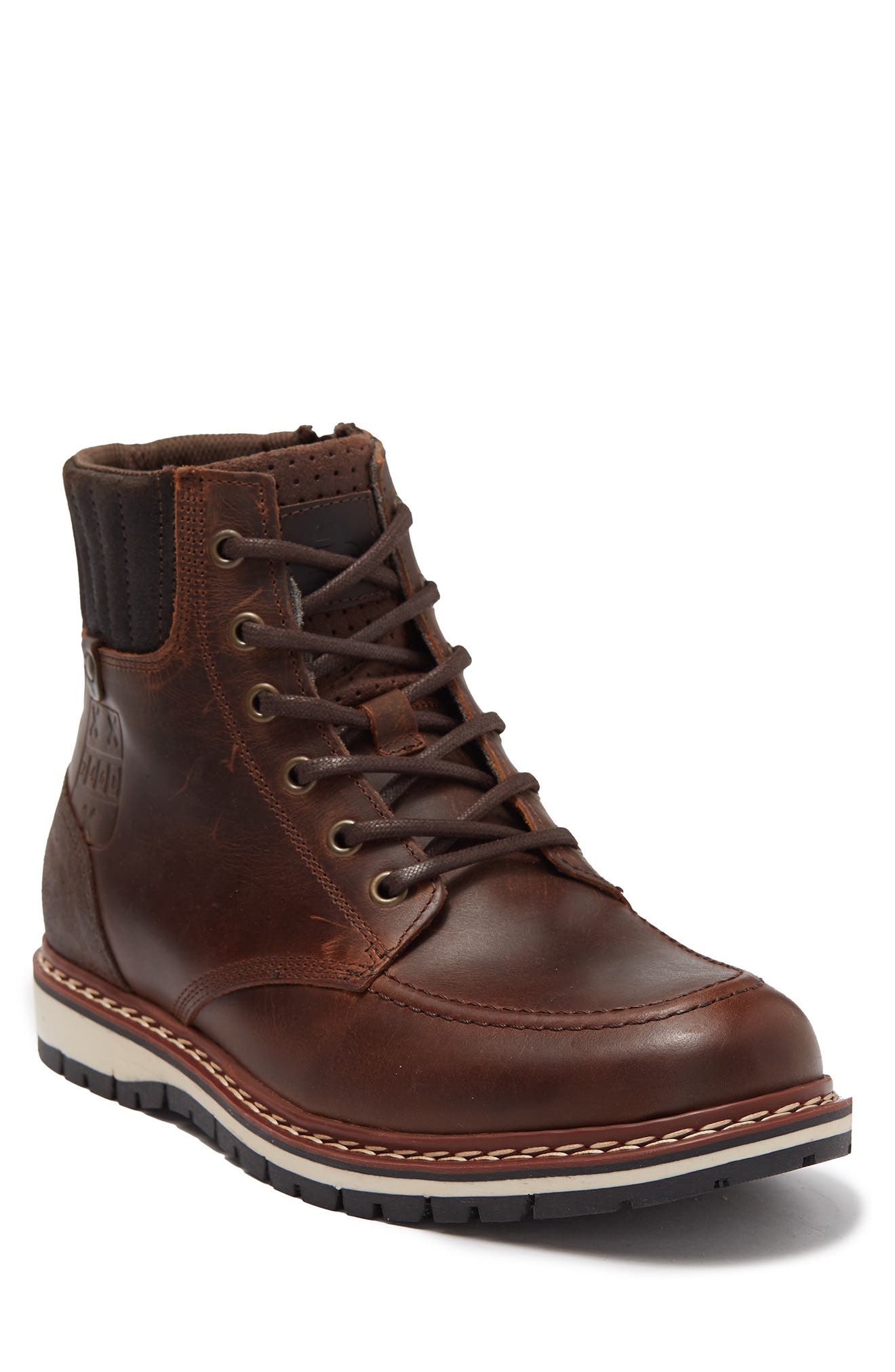 Lace-Up Leather Boot (Men) | Nordstromrack