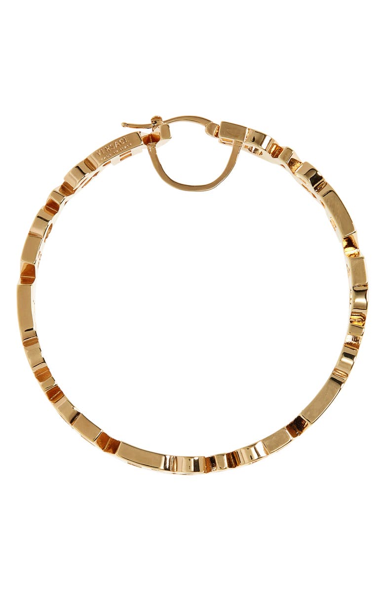 Versace Signature Logo Hoop Earrings | Nordstromrack