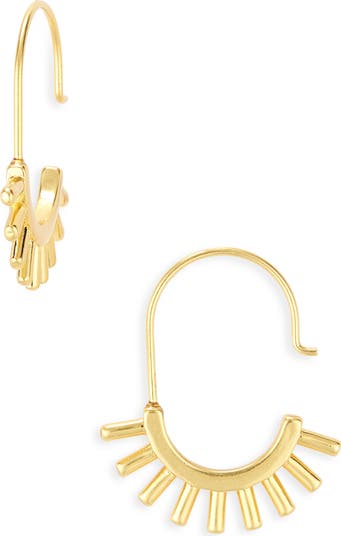 Madewell Succulent Hoop Earrings | Nordstromrack