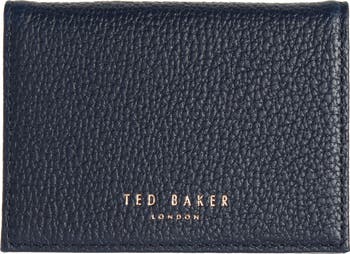 Ted Baker London Braylon Pebbled Leather Card Case | Nordstrom