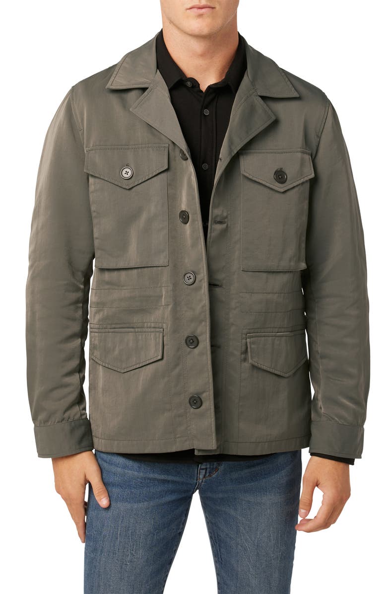 Joe's Wyatt Organic Stretch Cotton Military Jacket | Nordstromrack