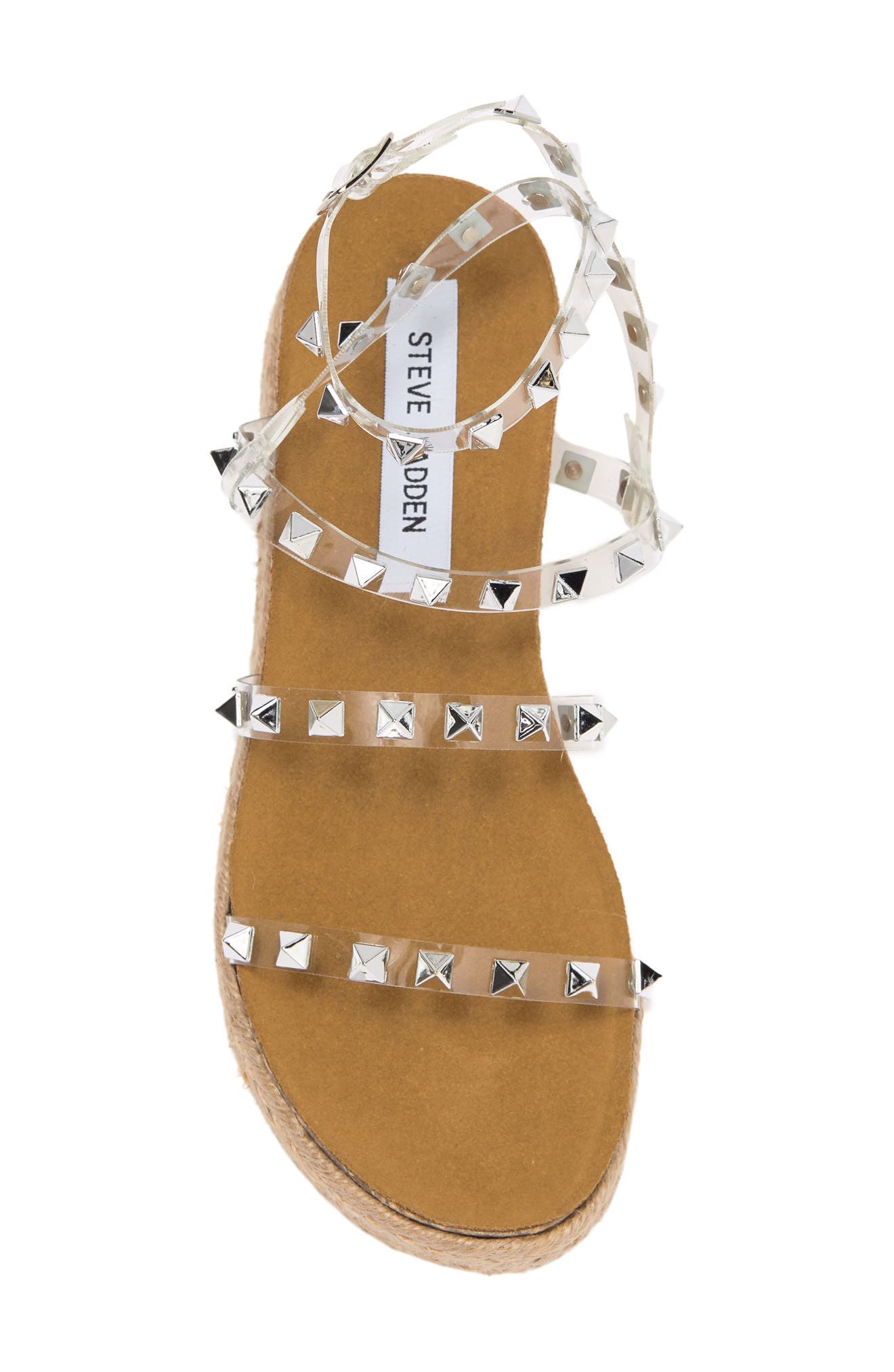 Steve Madden Kailee Platform Studded Espadrille Sandal (Women ...