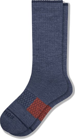 Bombas Arch Block Merino Wool Blend Crew Socks | Nordstrom