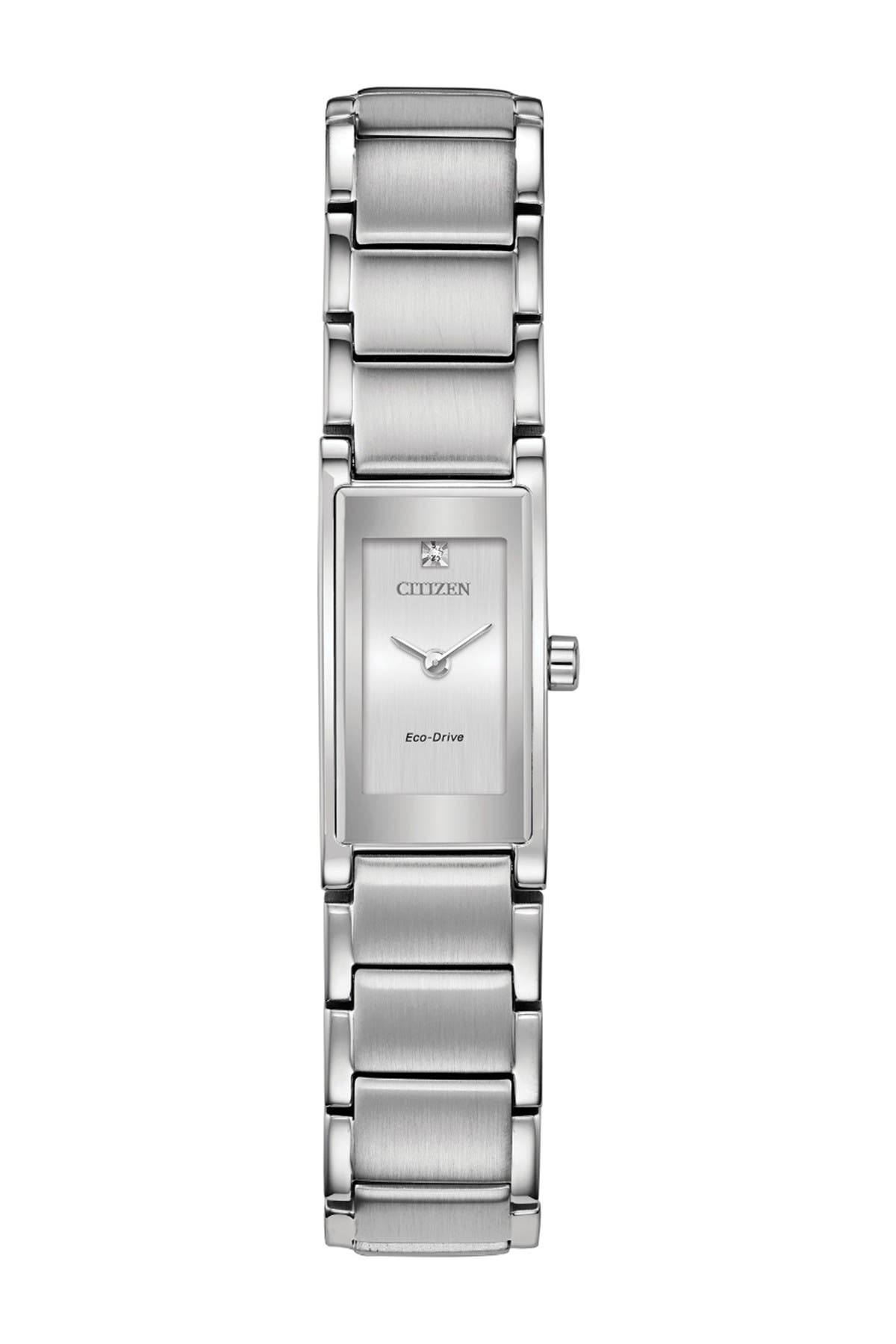 Citizen Women's Citizen Axiom Eco-Drive Diamond Bracelet Watch, 28mm x ...