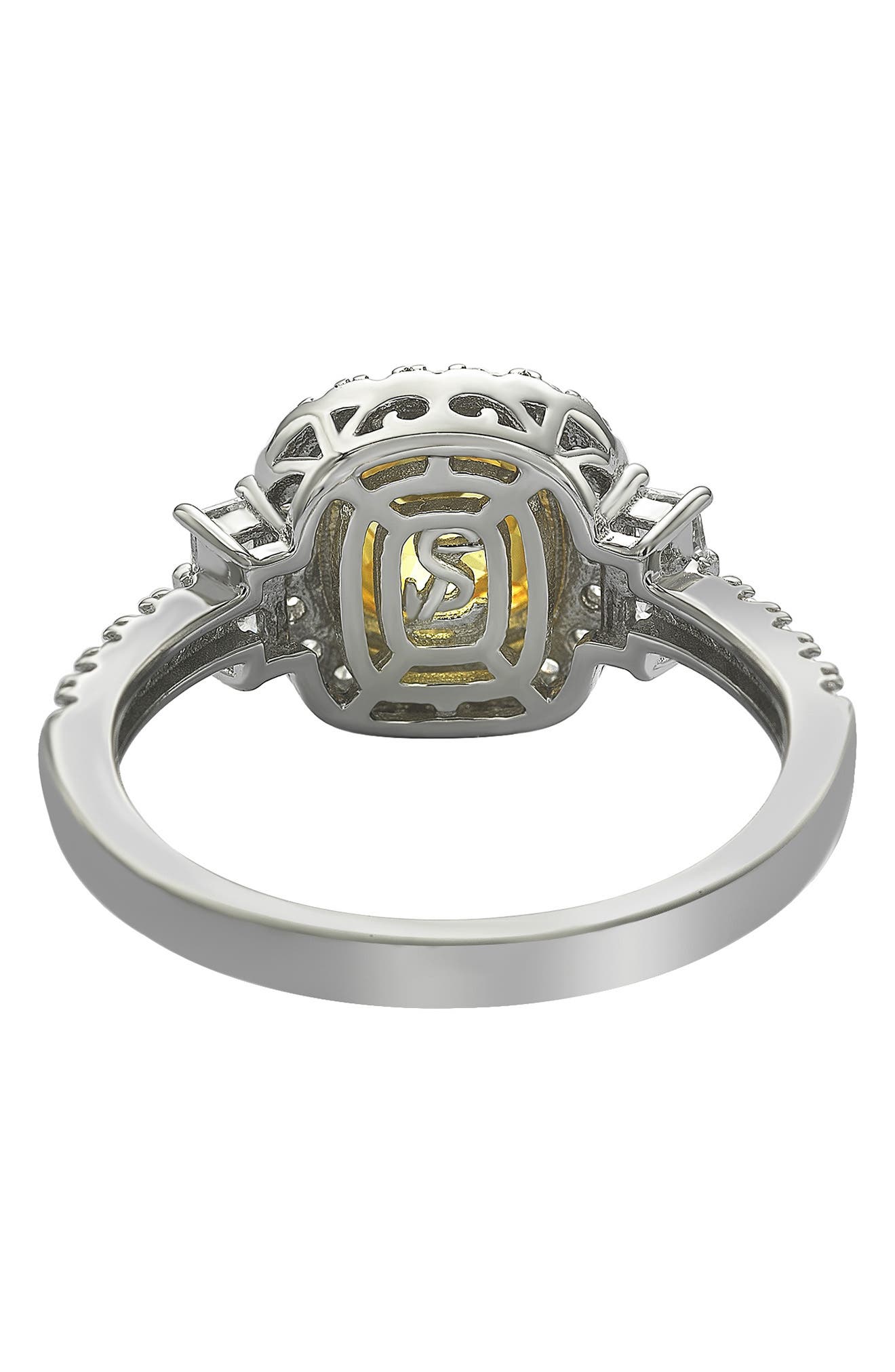 Yellow CZ Engagement Ring (Women) | Nordstromrack