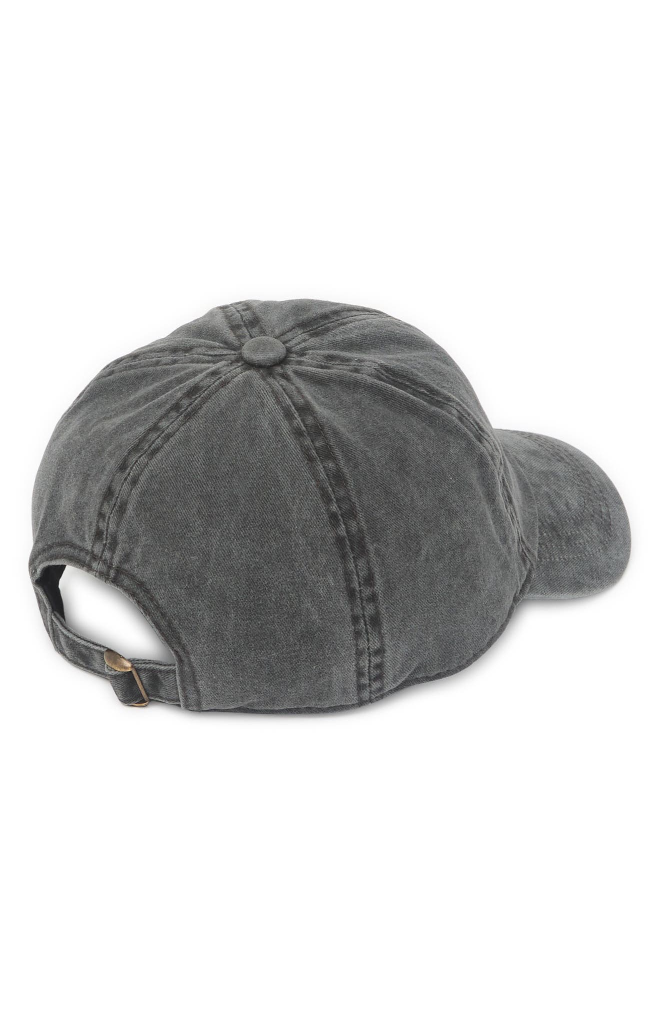 David & Young DAVID AND YOUNG Daisy Embroidered Baseball Cap ...