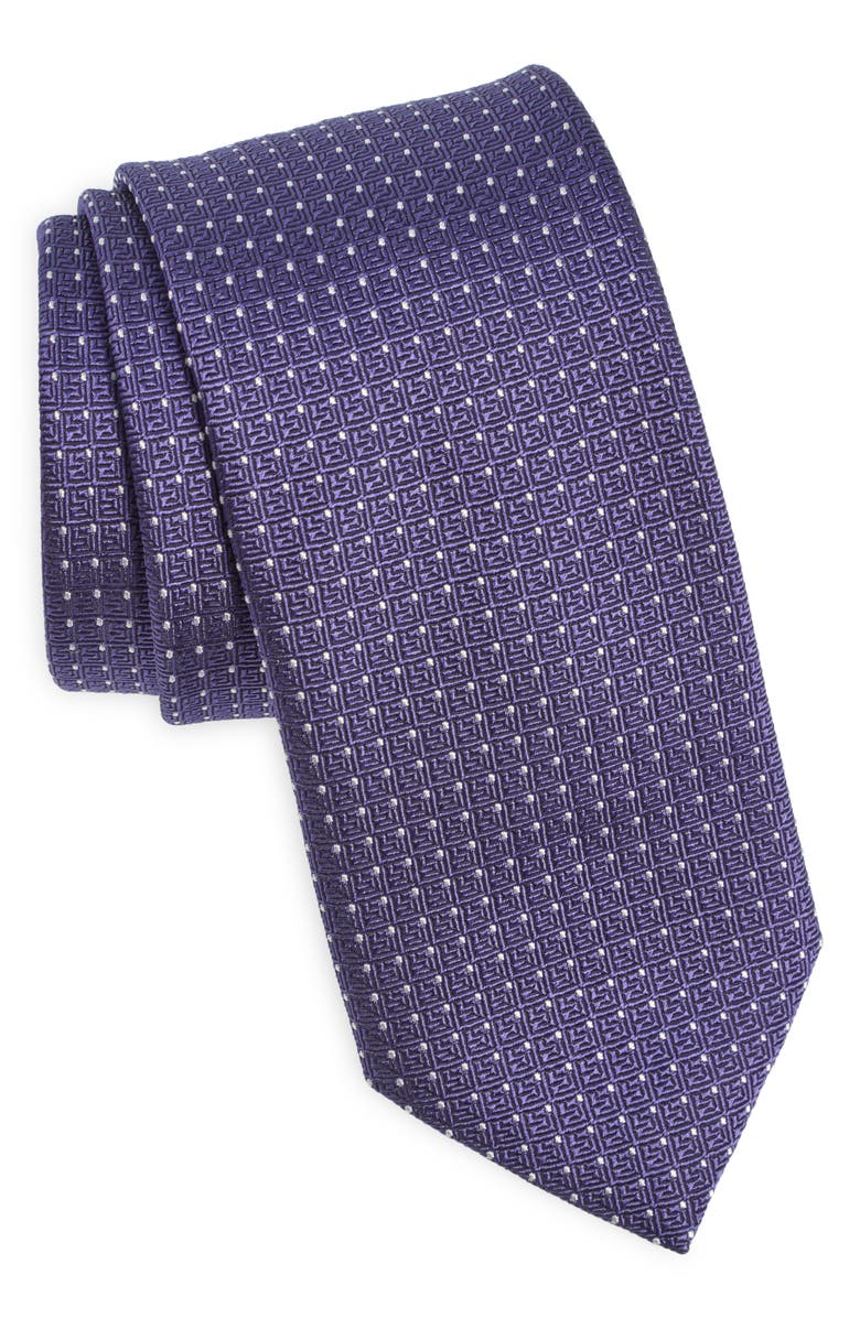 BOSS Neat Dot Silk Blend Tie | Nordstromrack