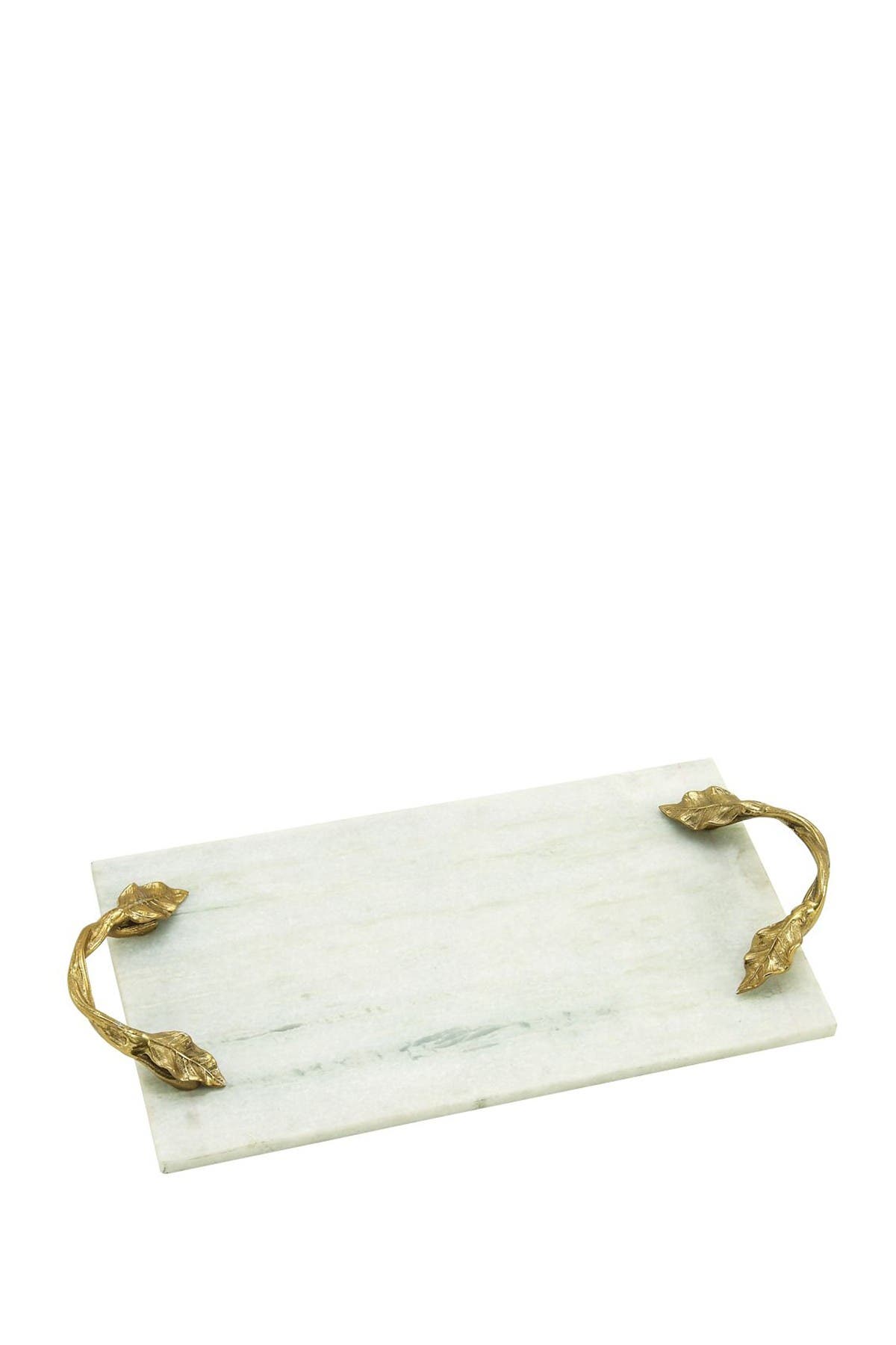 WILLOW ROW White Marble Glam Tray | Nordstromrack