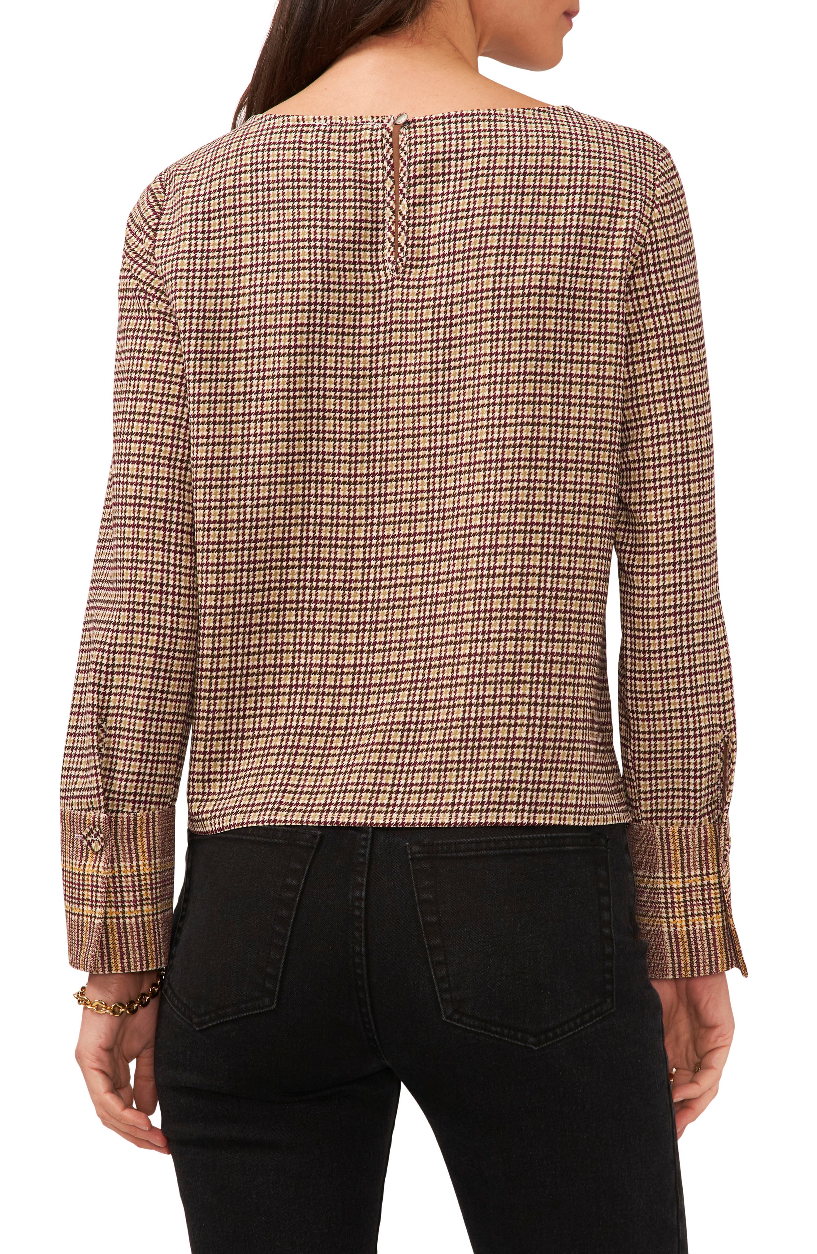 Vince Camuto Plaid Blouse | Nordstromrack