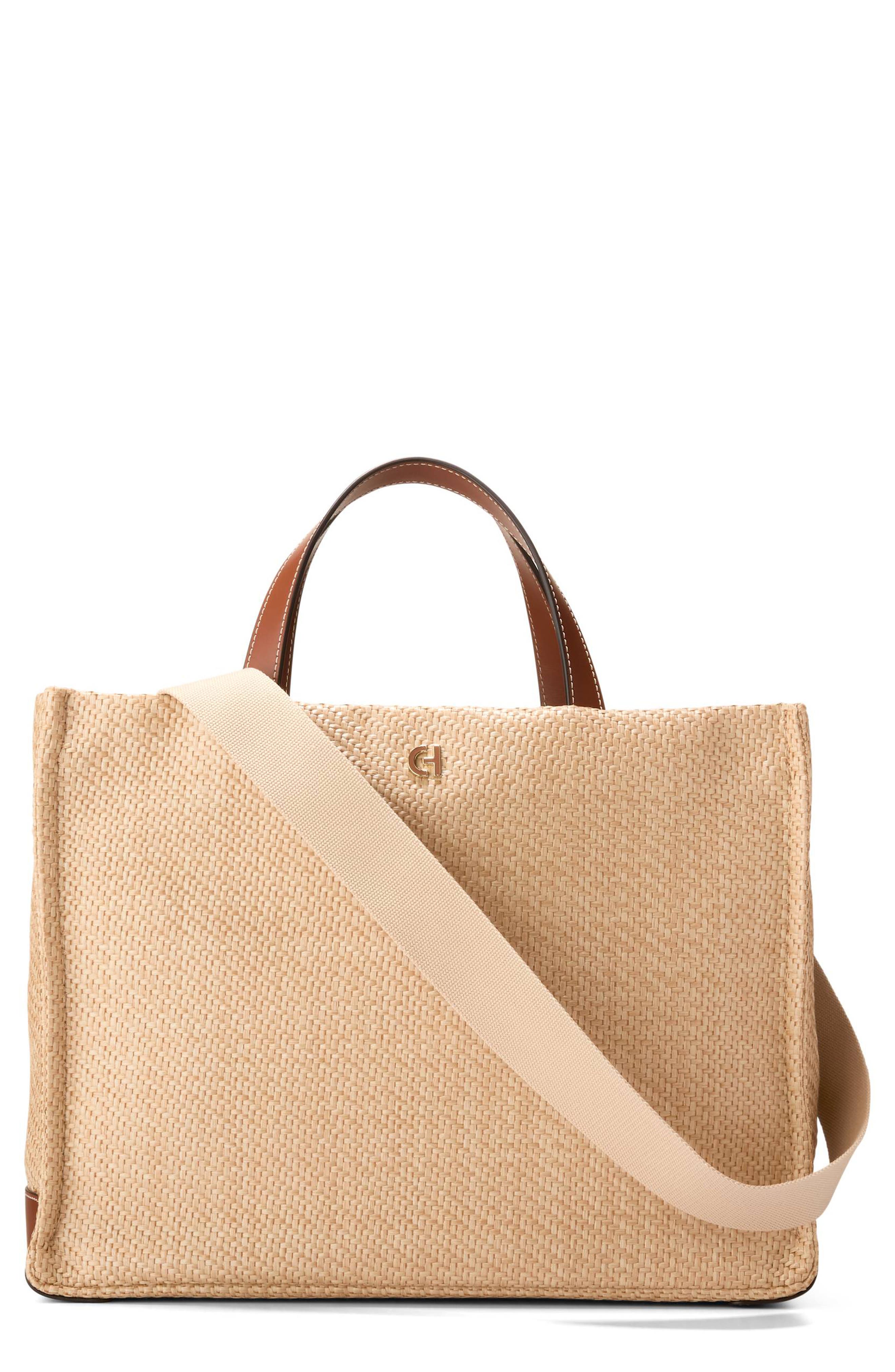 Cole Haan Montecit Medium Straw Tote Bag | Nordstromrack