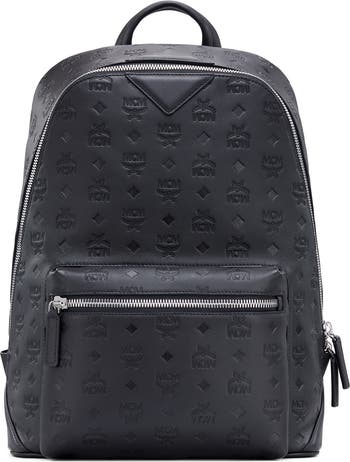 MCM Duke Embossed Leather Backpack | Nordstrom