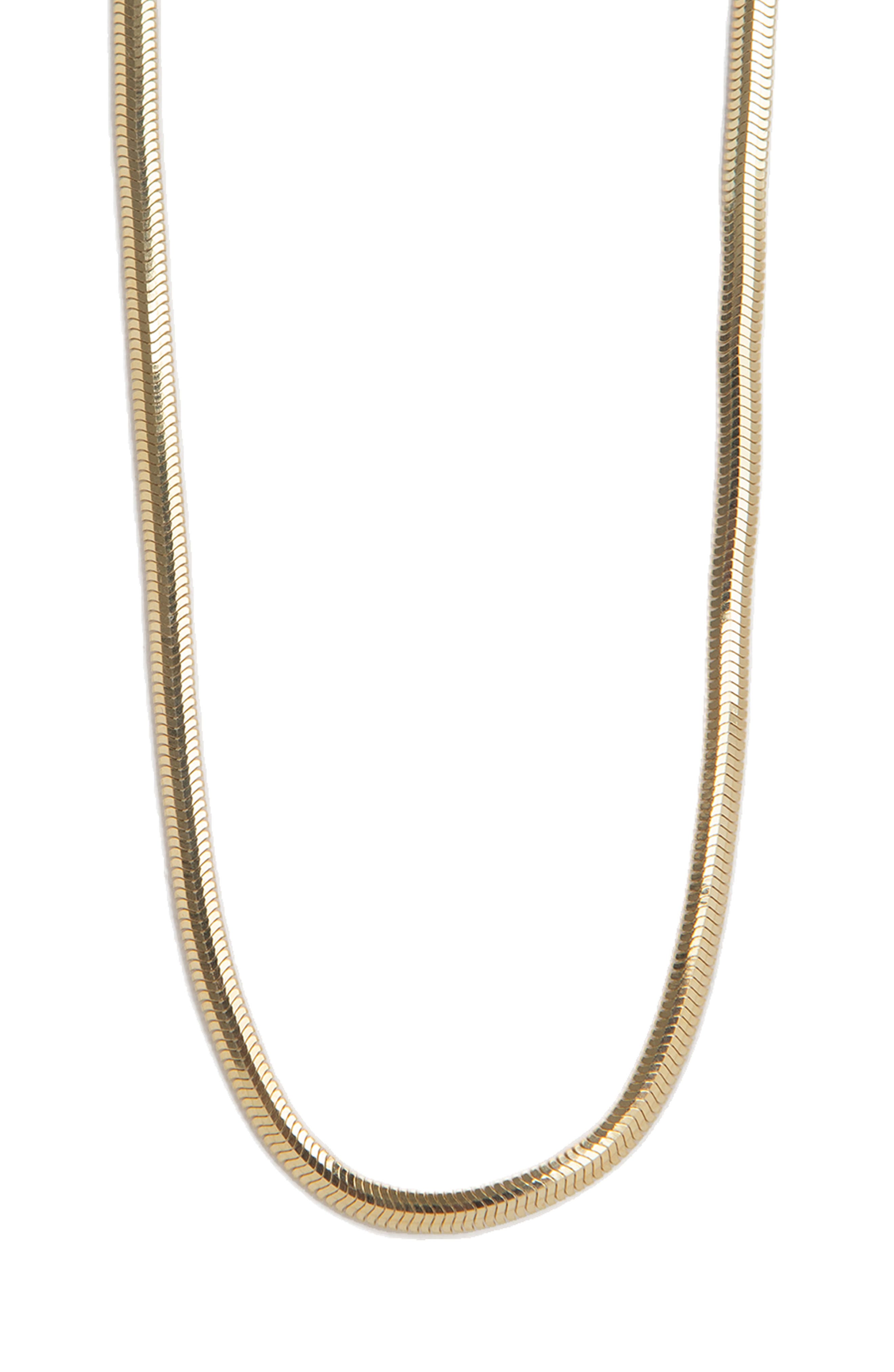 Argento Vivo Sterling Silver Snake Chain Necklace | Nordstrom