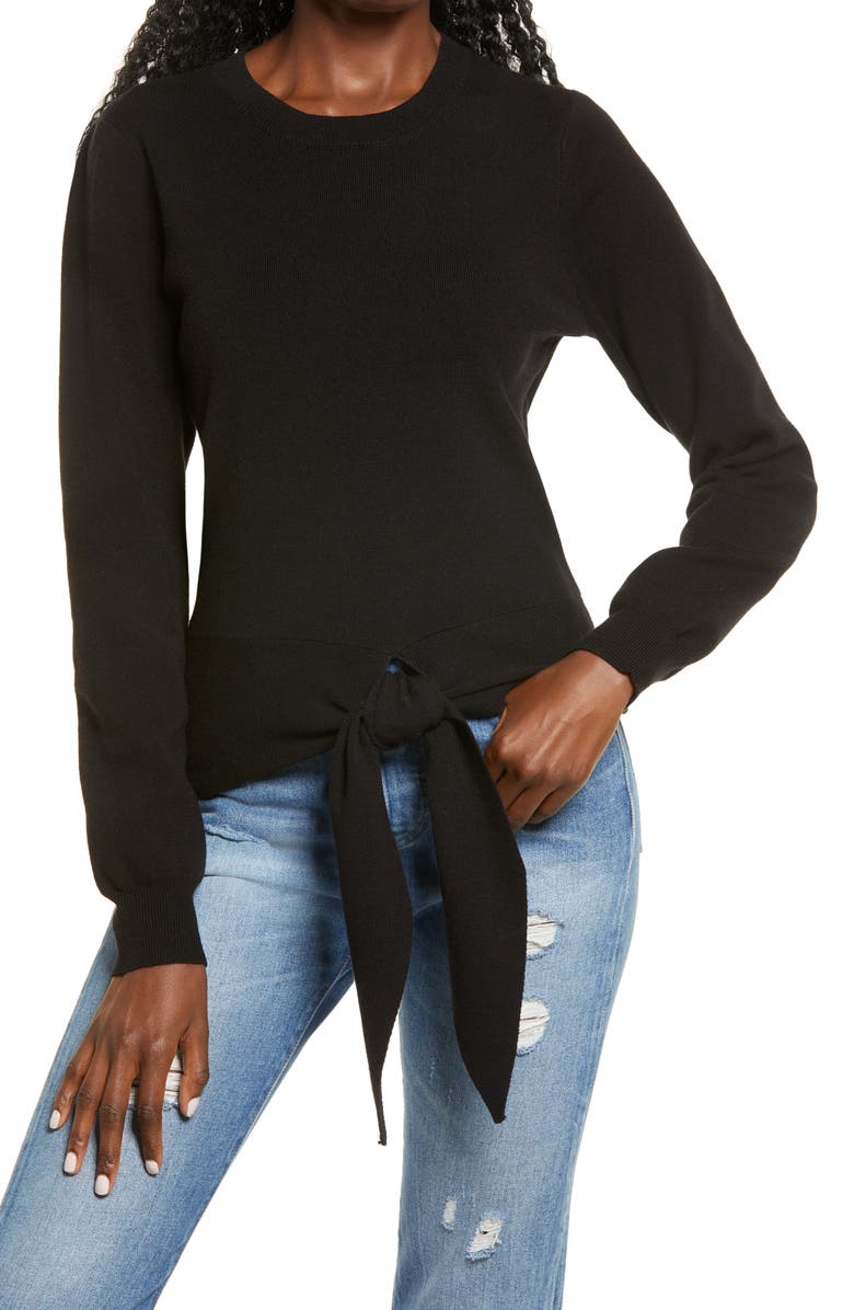 WAYF Milo Tie Hem Sweater | Nordstromrack